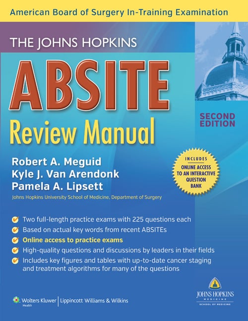Physiotherapy & Medical Books > The Johns Hopkins ABSITE Review Manual ...